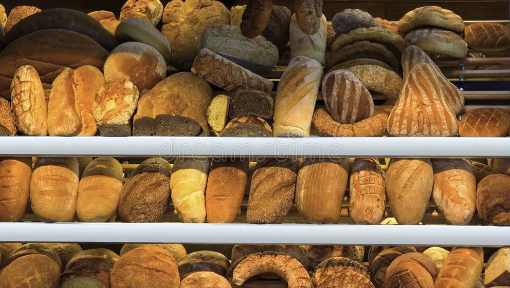 Different breads stock photo. Image of market, bakery - 19886452