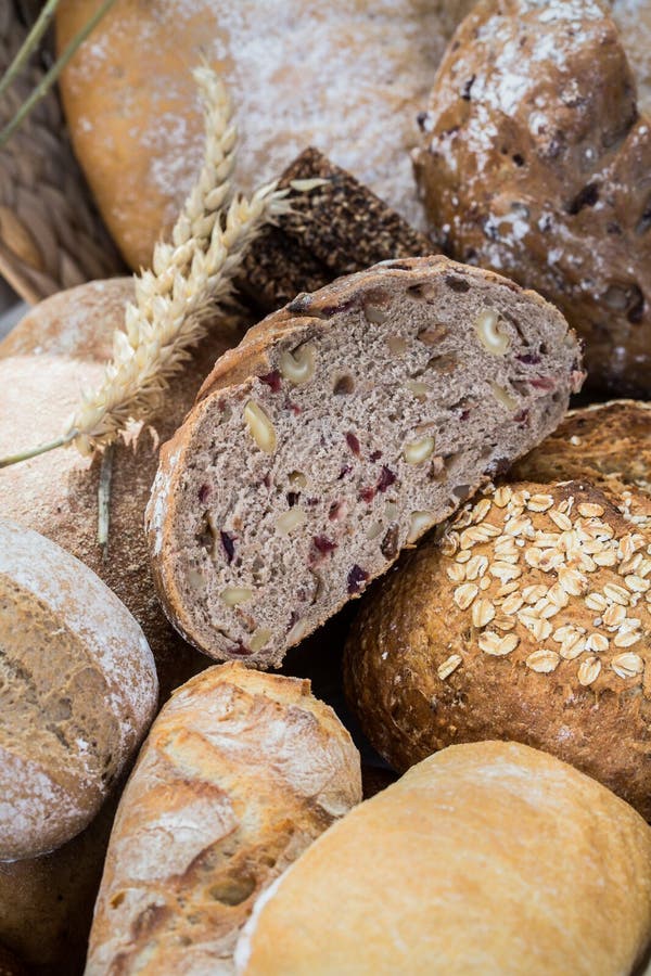 Different Breads in Several Sizes Stock Photo - Image of white, world ...