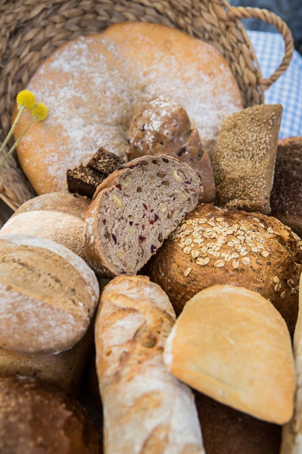 Different Breads in Several Sizes Stock Photo - Image of break, lunch ...