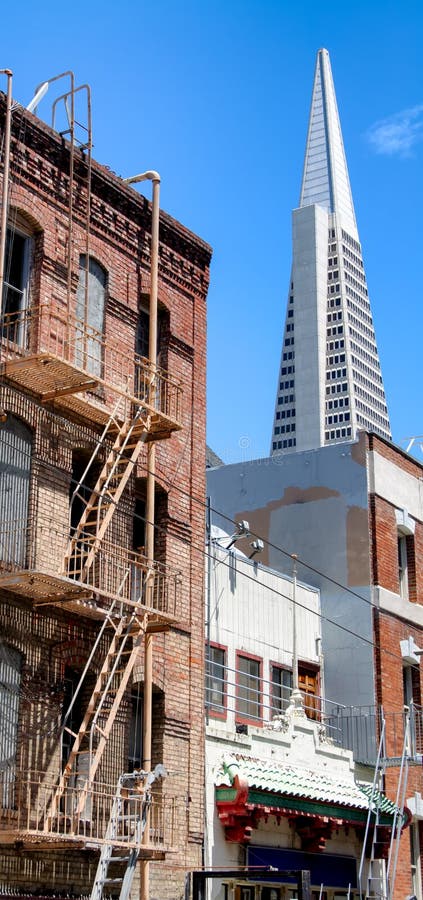 Different Buildings in City Stock Image - Image of street, contrast ...