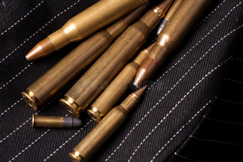 .22 Caliber Bullets, Different Types Stock Photo - Image of accuracy ...