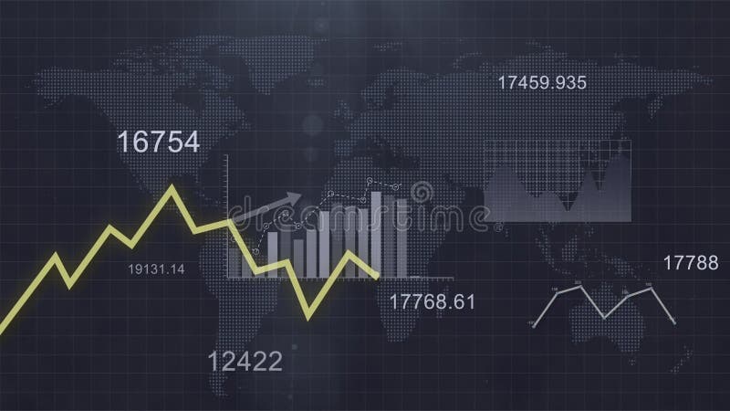 Different Charts and Graphs Stock Footage - Video of analysis ...