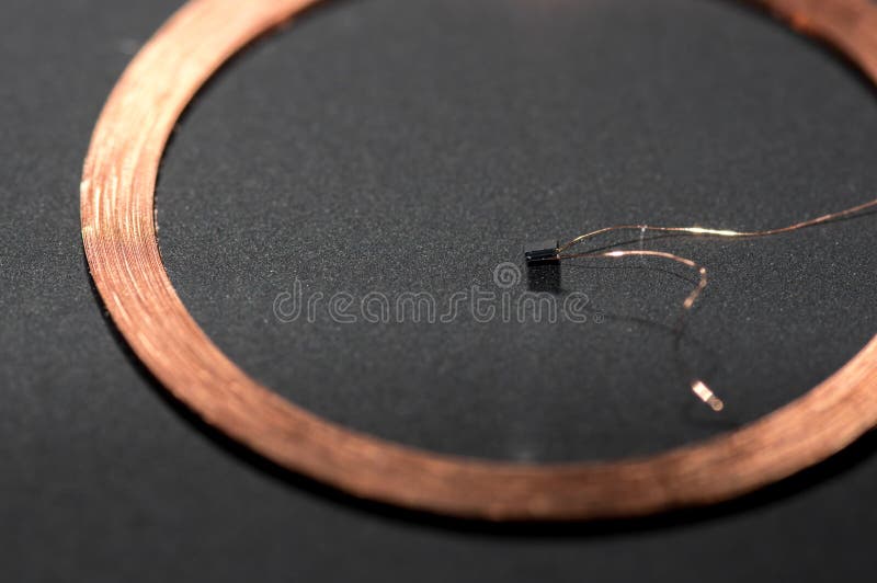 Different Chip Types, Contact Chip, RFID Combination Stock Image ...