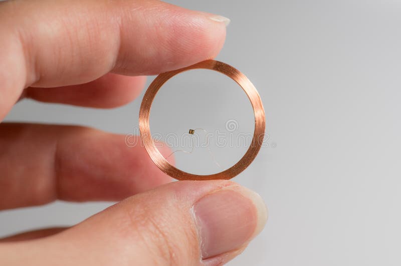 Different Chip Types, Contact Chip, RFID Combination Stock Image ...