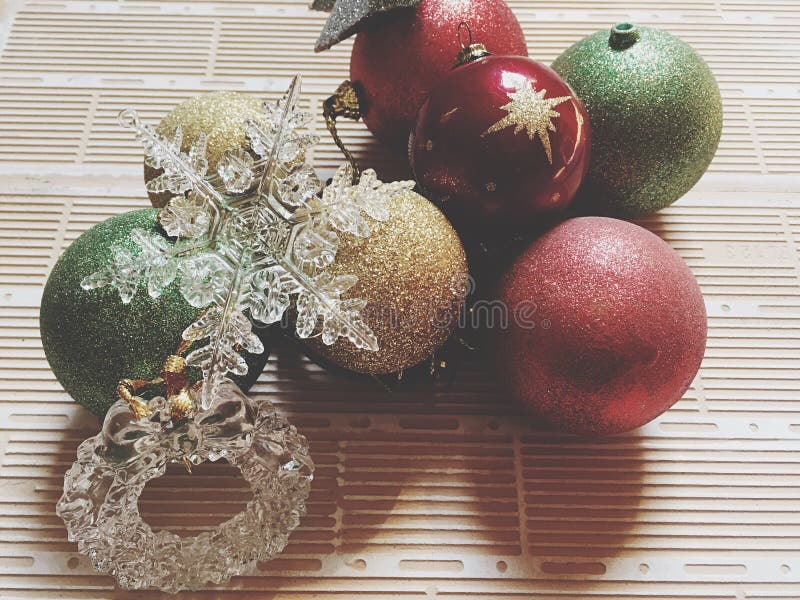 Different Christmas Objects Stock Photo - Image of christmas, holidays ...