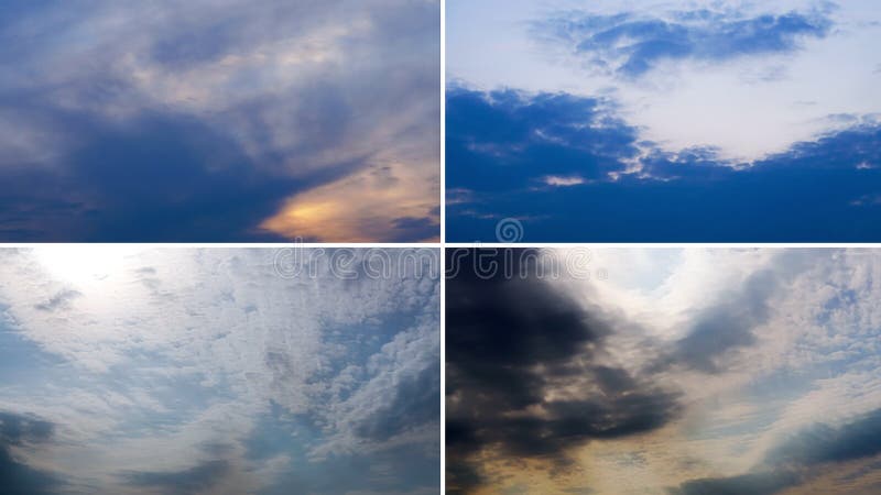 Different Clouds, Sky Timelapse, Colorful, Fast-moving Cloud Landscape ...