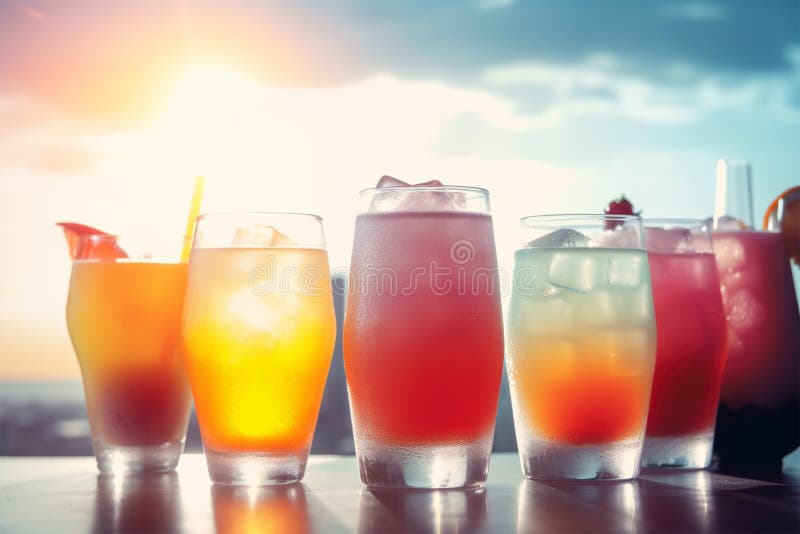 Sunset Drinks Stock Illustrations – 772 Sunset Drinks Stock ...