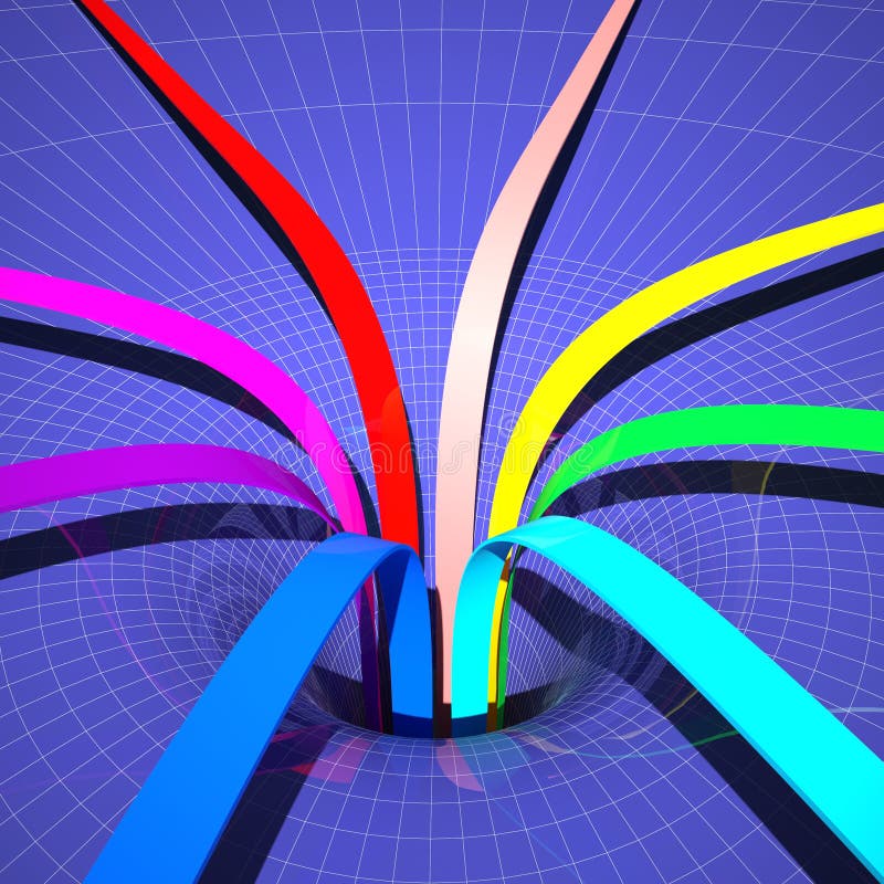 Different color stock illustration. Illustration of desktop - 12575194