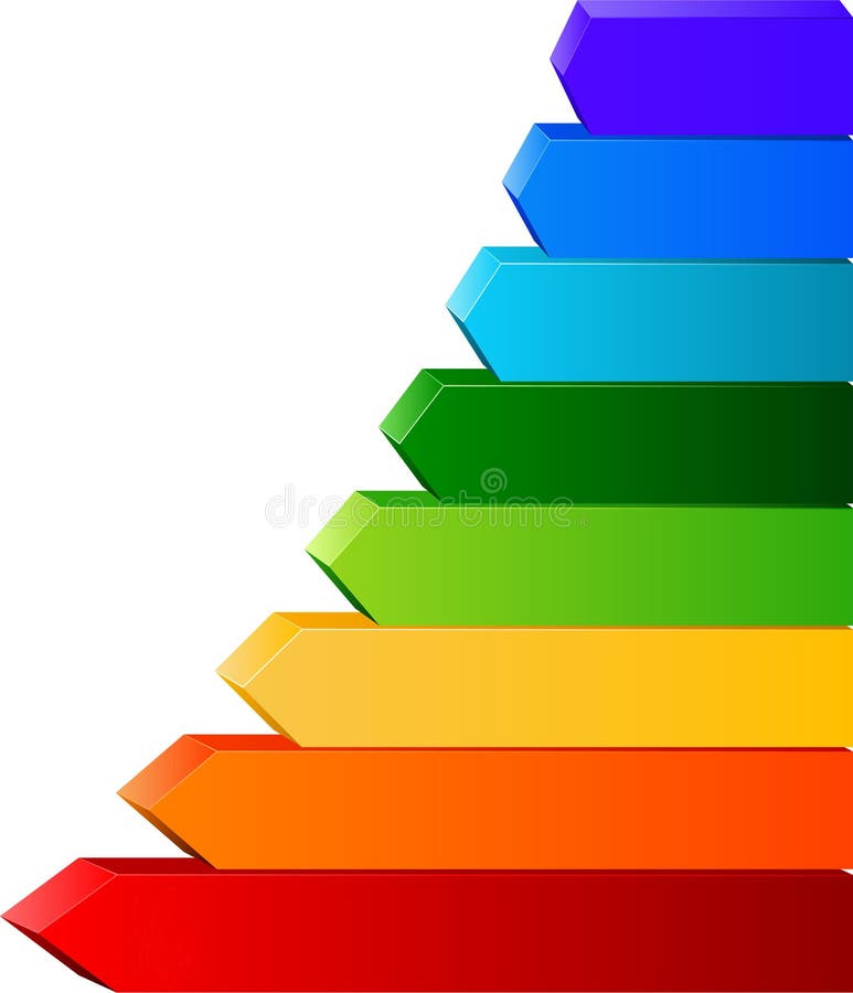 Different color arrows stock vector. Illustration of information - 20395880