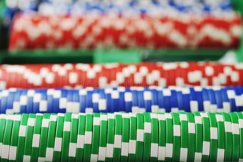 Rows of chips stock image. Image of gambling, money, chips - 3265129