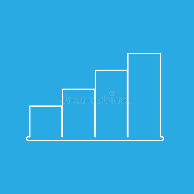 Different Color Graph, Statistics, Vector Illustration Stock Vector ...