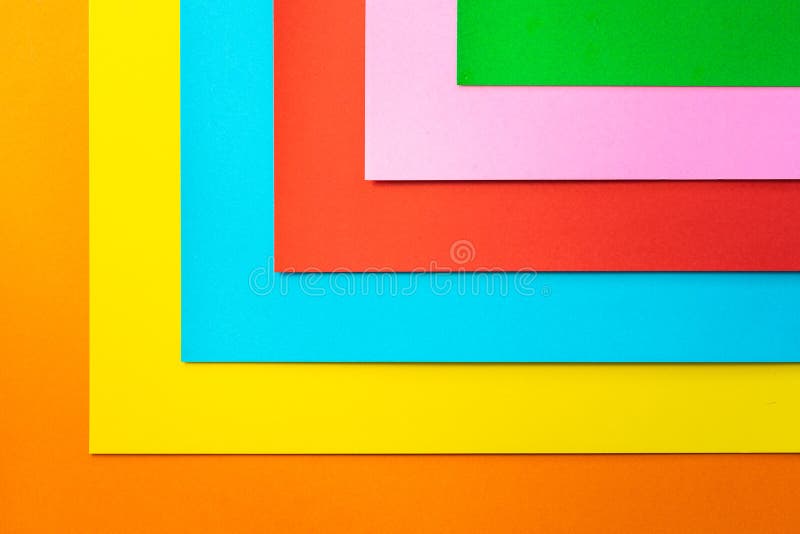 Different Color of Hard Paper for Design Stock Photo - Image of group ...