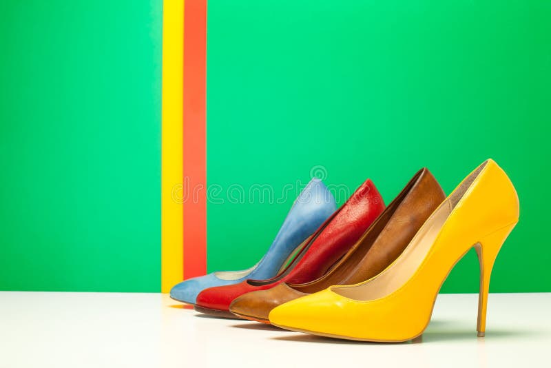 714 Different Color High Heels Stock Photos - Free & Royalty-Free Stock ...