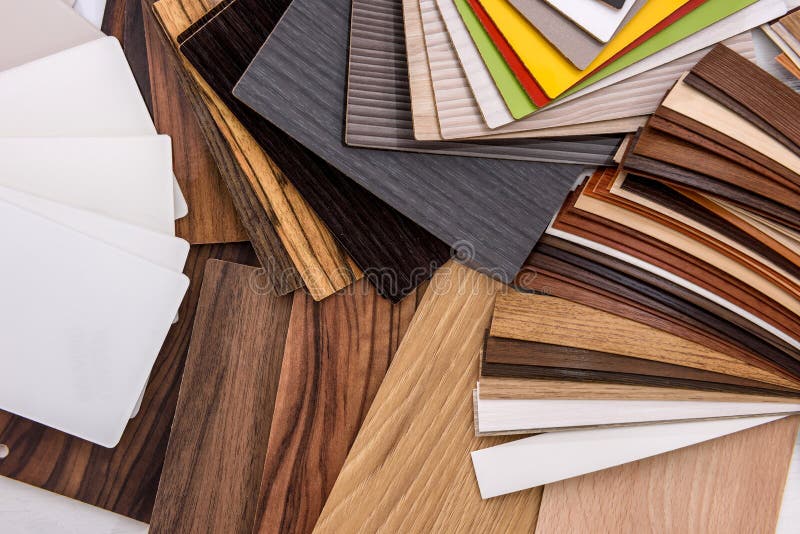 Different Color and Material Samples for House Design Stock Image ...