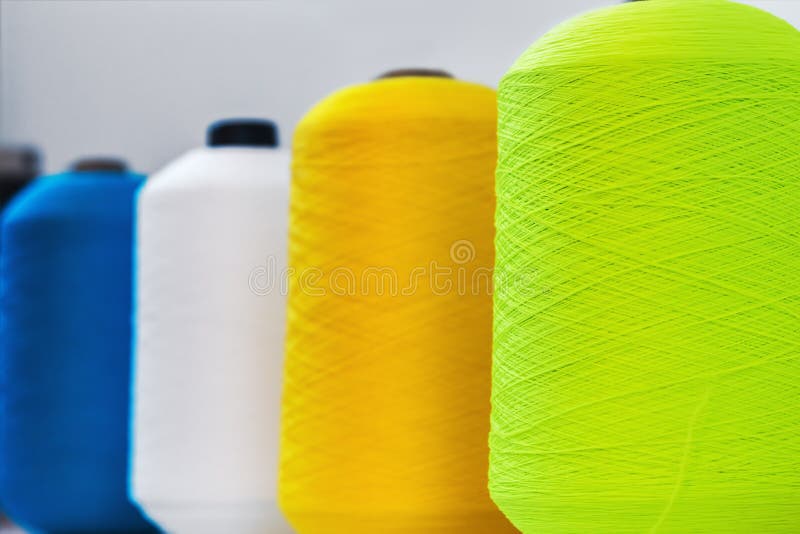 648 Different Color Spools Thread Textile Industry Background Stock ...