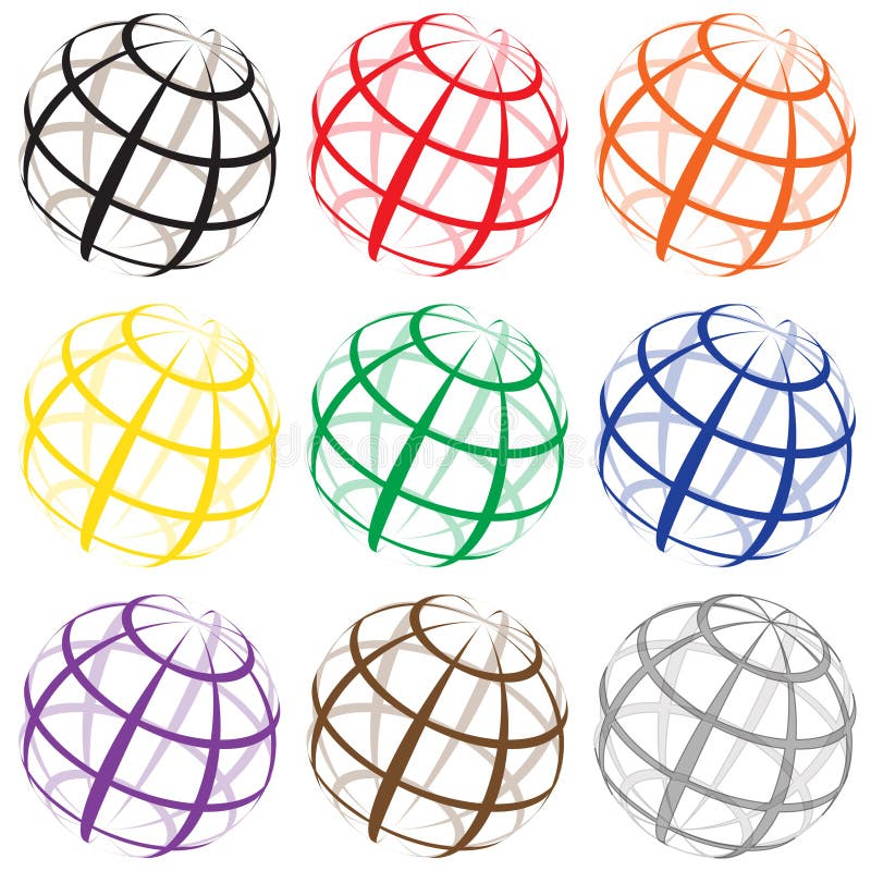 Earth stock vector. Illustration of ball, earth, round - 39115335