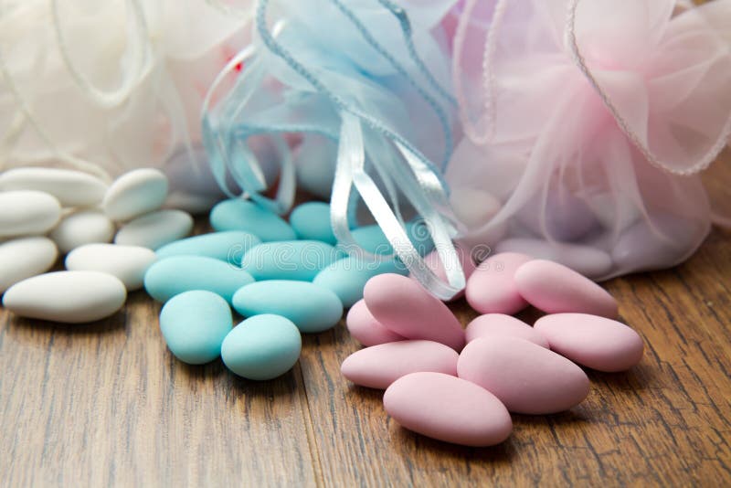 Different Colored Candy Favor Stock Image - Image of sheer, favor: 24597799