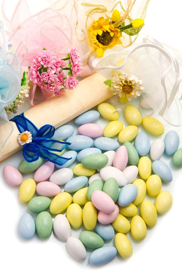 Different Colored Candy Favor Stock Image - Image of sheer, favor: 24597799