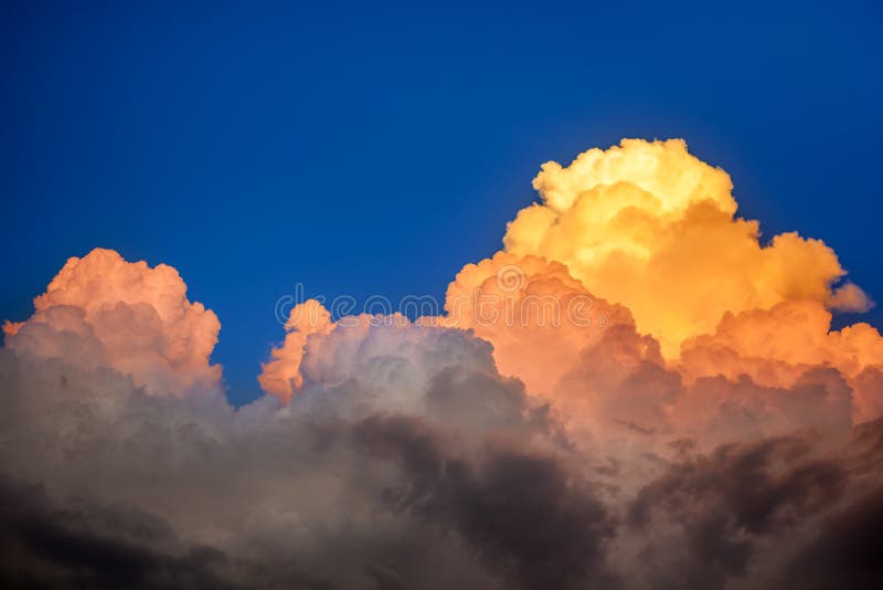 Different colored clouds stock image. Image of outdoor - 62291621