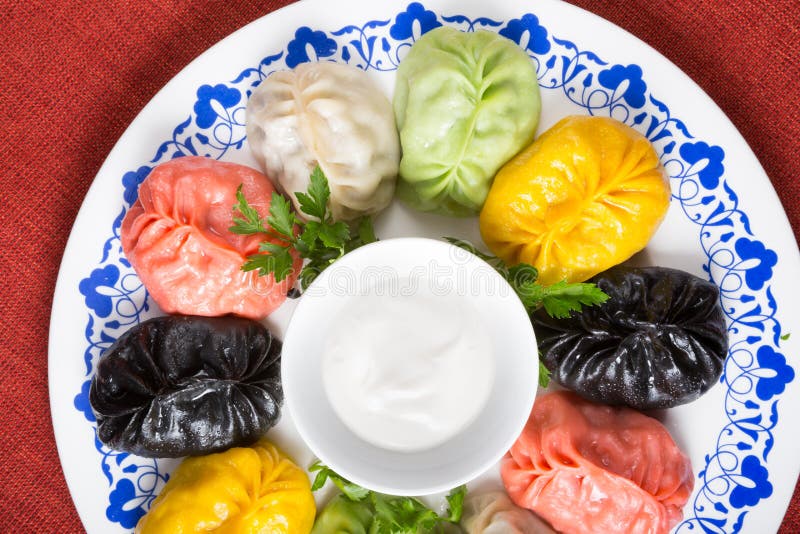 Momos with sauce stock photo. Image of close, ethnic - 71963770