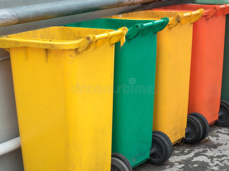 Old Recycling Garbage for Environment Stock Photo - Image of dumpster ...