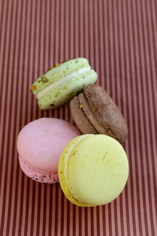 Different Colorful Macaroons Stock Photo - Image of flavor, pastry ...