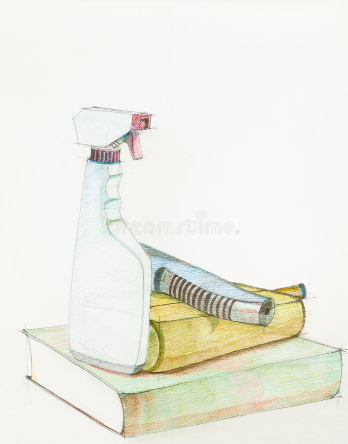 Different colorful objects stock illustration. Illustration of detail ...
