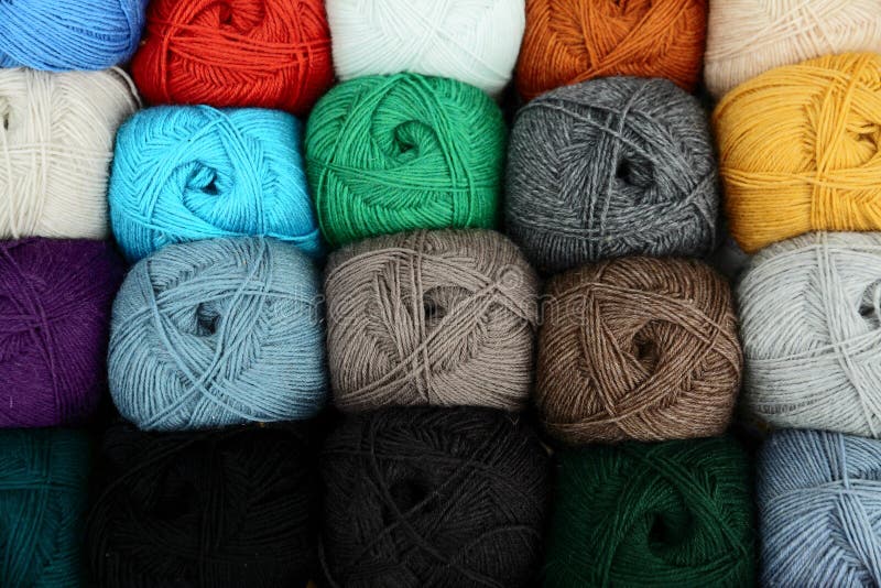 Different Colorfully Wool Balls Stock Photos - Free & Royalty-Free ...