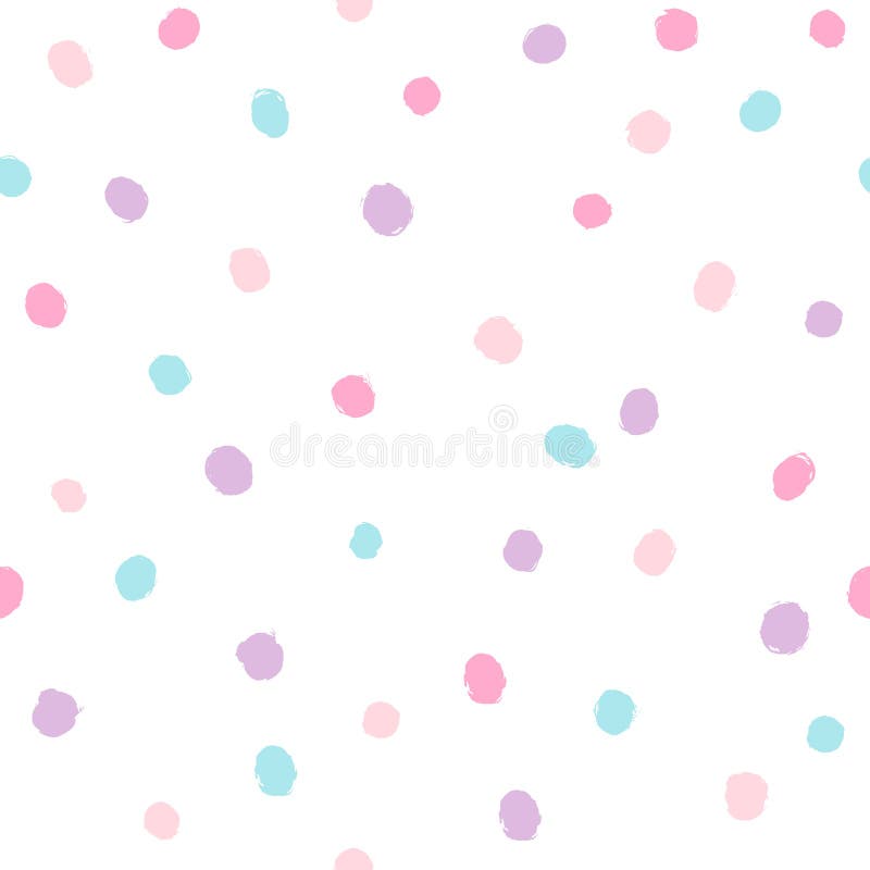 Different Colors Dots Background. Stock Vector - Illustration of decor ...