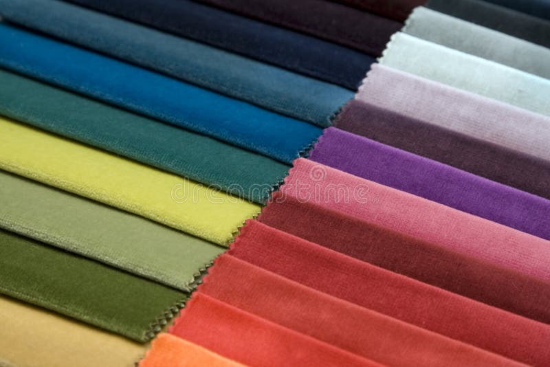 Different colors of fabric stock photo. Image of textured - 8100916