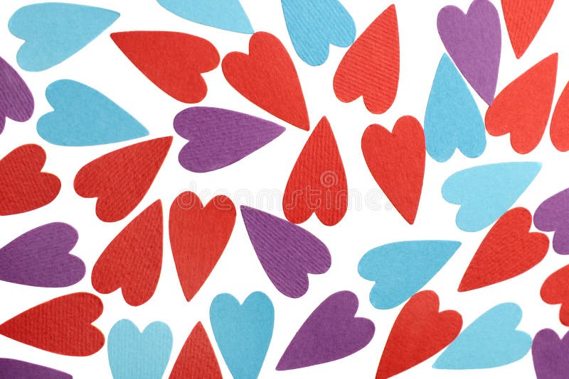 Different colors of love stock photo. Image of hearts - 50481824