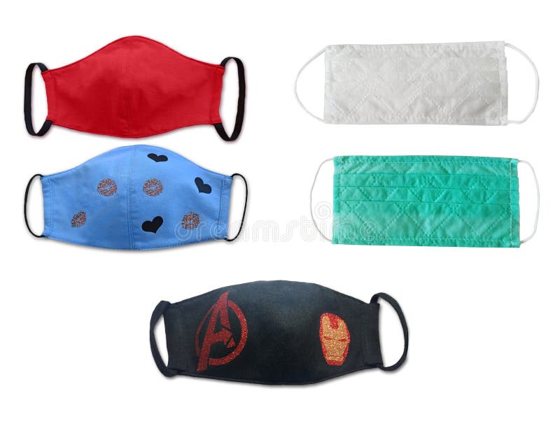 Different Colors of Medical Mask Against Coronavirus Stock Photo ...