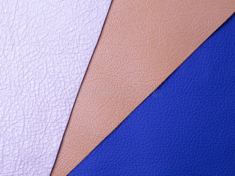 Natural Leather Textures Samples Stock Image - Image of collection ...