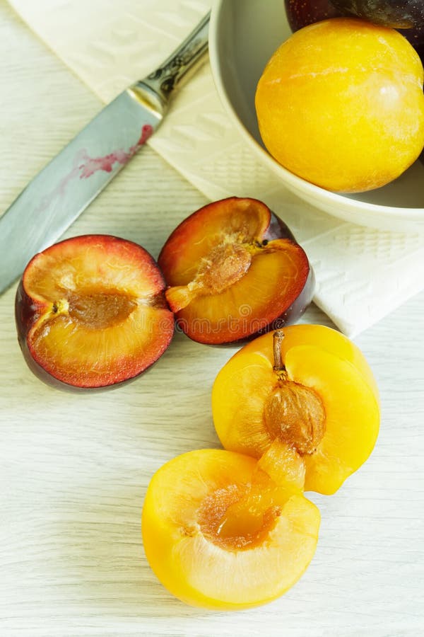 Different colors plums stock image. Image of organic - 30583627