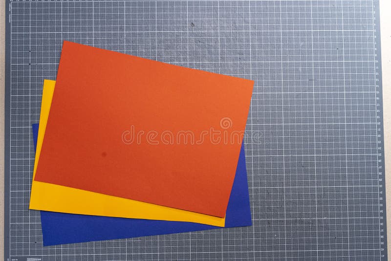 Different Coloured Paper for Background Stock Image - Image of blue ...