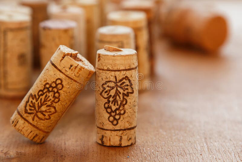 Different corks stock photo. Image of restaurant, natural - 58221924