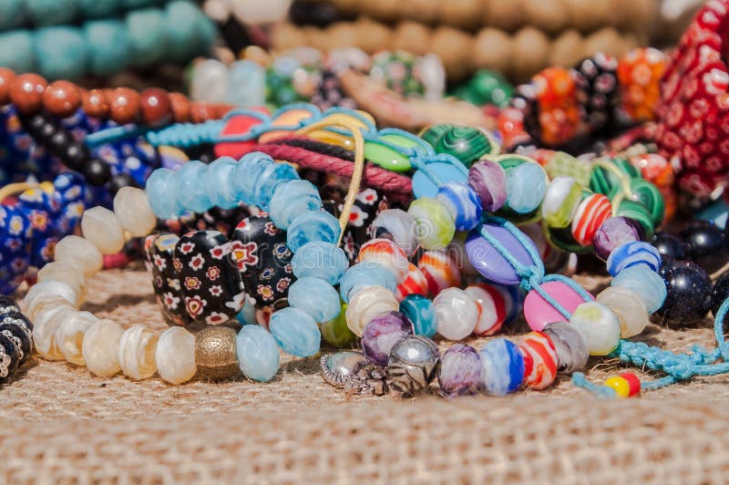 Different costume jewelry stock image. Image of blue - 57614553