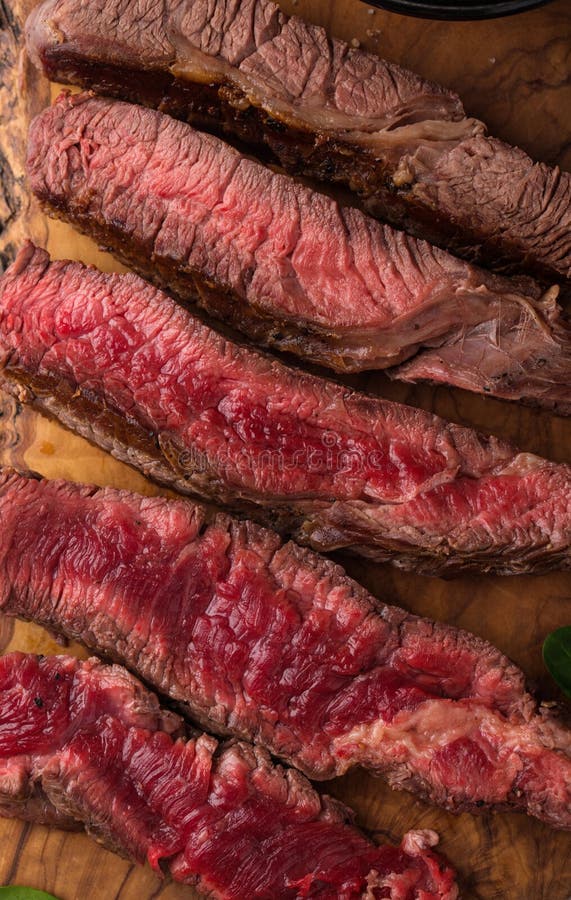 Different Degrees of Steak Roasting Stock Image - Image of food, roast ...