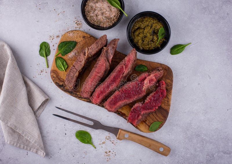 Different Degrees of Steak Roasting Stock Photo - Image of roast ...