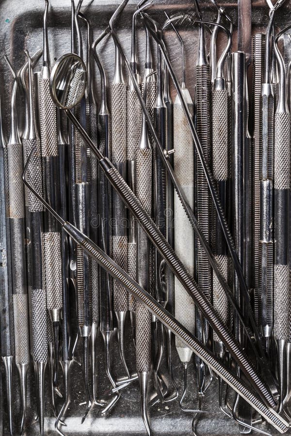 Different dental tools stock image. Image of health, hygiene - 57899115