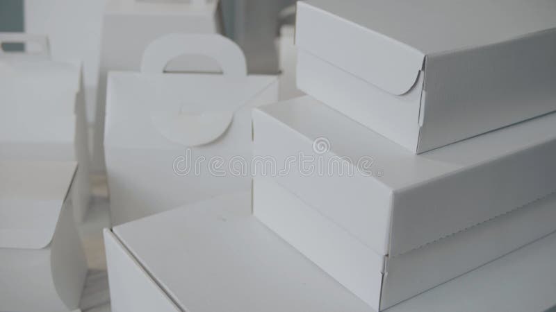 Different Design and Shape of Cardboard Boxes, Paper Containers. the ...