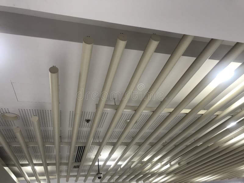 Different Designs of Gypsum False Ceiling with Epoxy Coated MS Pipes ...