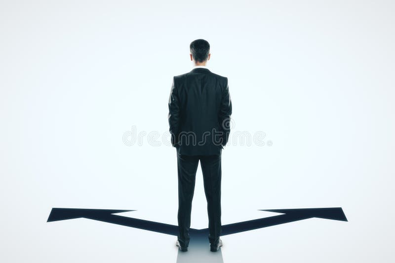 Different Direction and Confusion Concept Stock Photo - Image of change ...