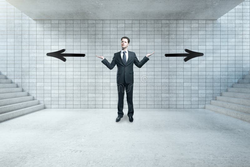 Different Direction Concept Stock Image - Image of stairs, business ...