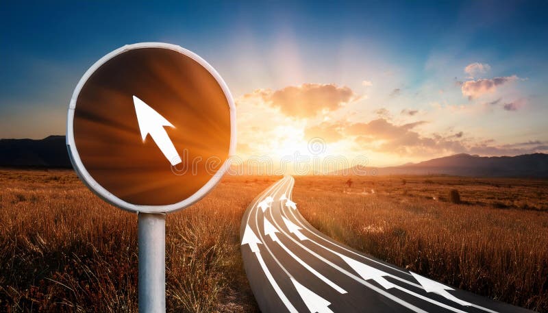 Different Direction and Leadership Concept Stock Illustration ...