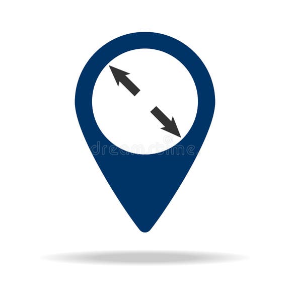 Directions Pin Point Stock Illustrations – 376 Directions Pin Point ...