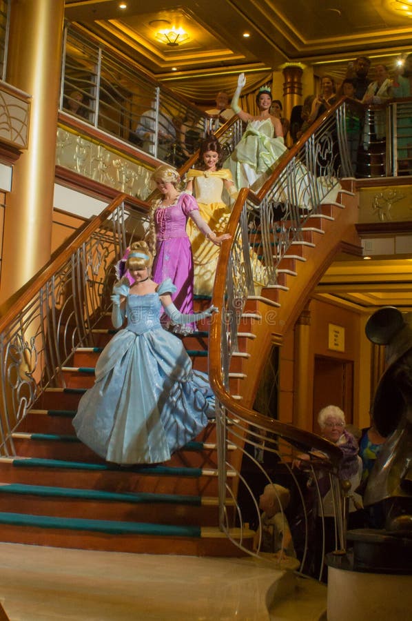 Princesses Going To the Princess Gathering Editorial Stock Photo ...