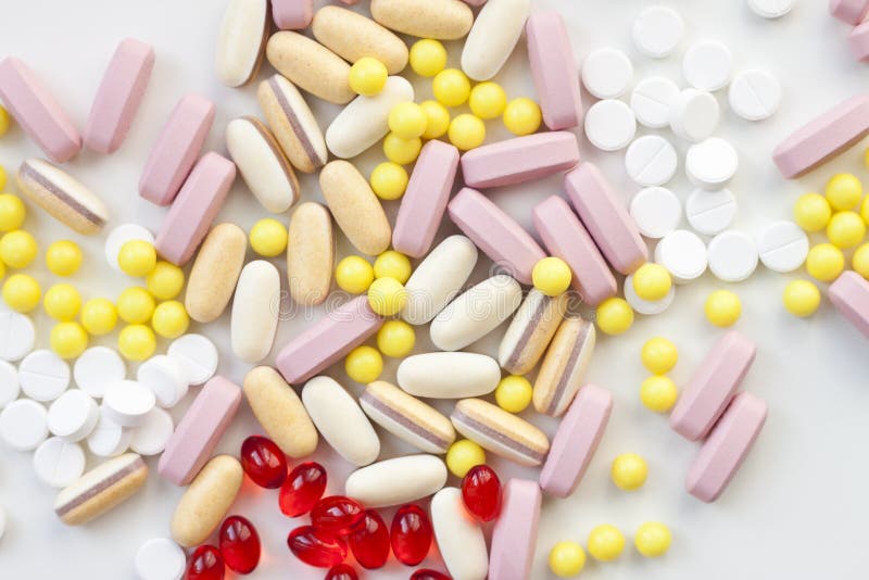 Different Drugs and Tablets Stock Image - Image of health, heal: 24200419