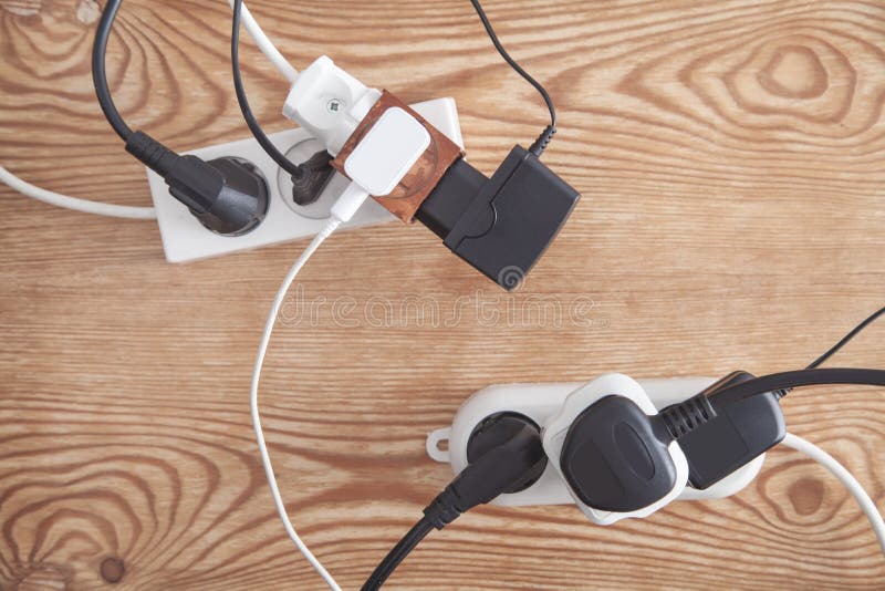 Electrical plugs stock image. Image of chords, watts, safety - 364837