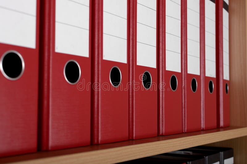 Files in office cupboard stock photo. Image of folder - 29947434